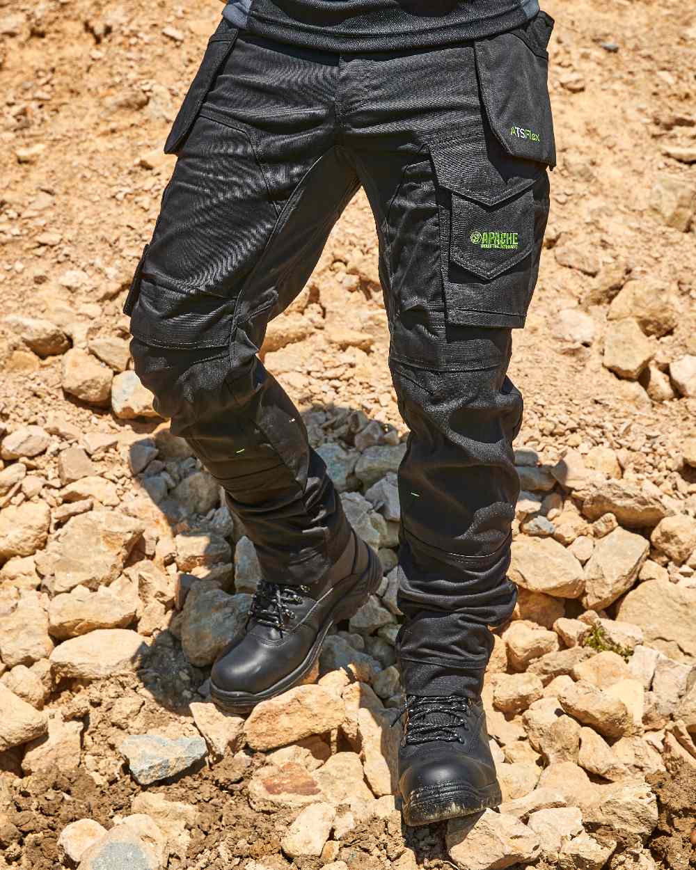 Apache Mens Waterproof Safety Hiker Boots