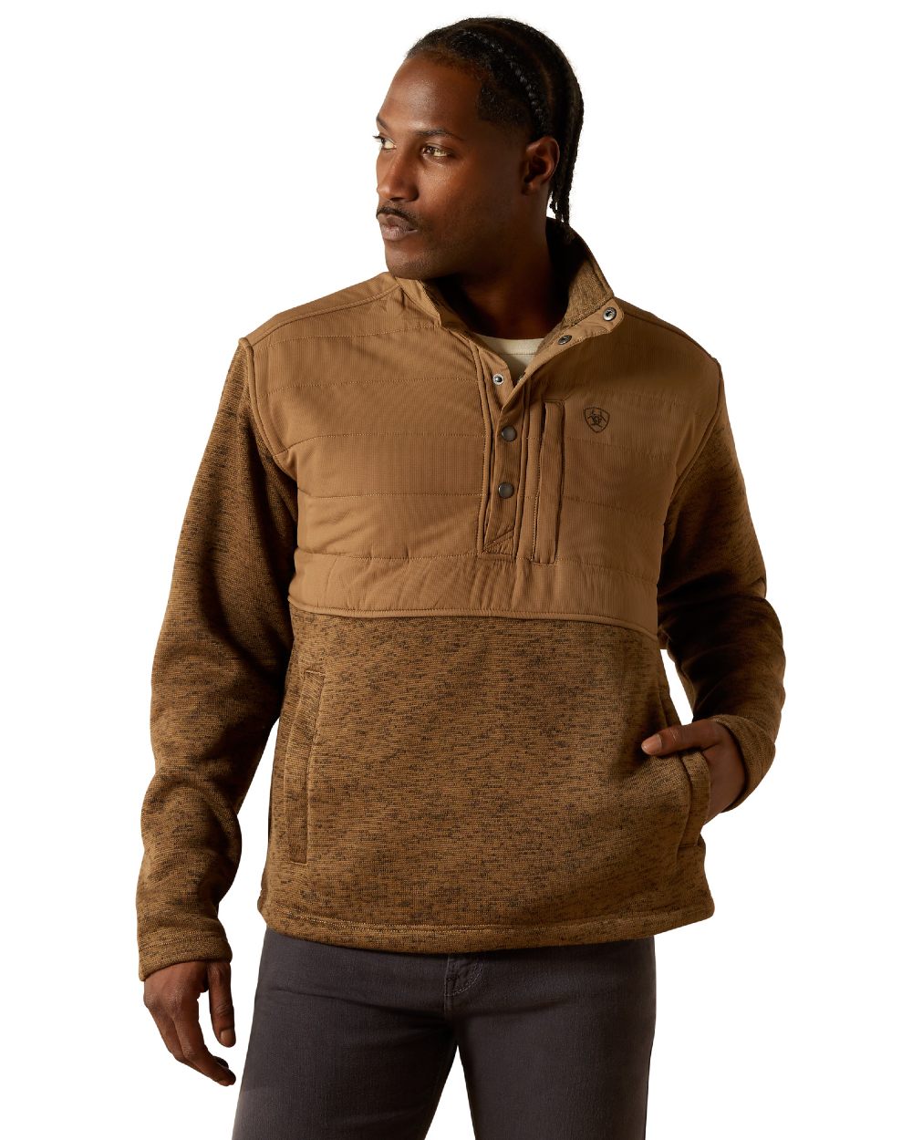 Ariat Mens Caldwell Reinforced Snap Sweater