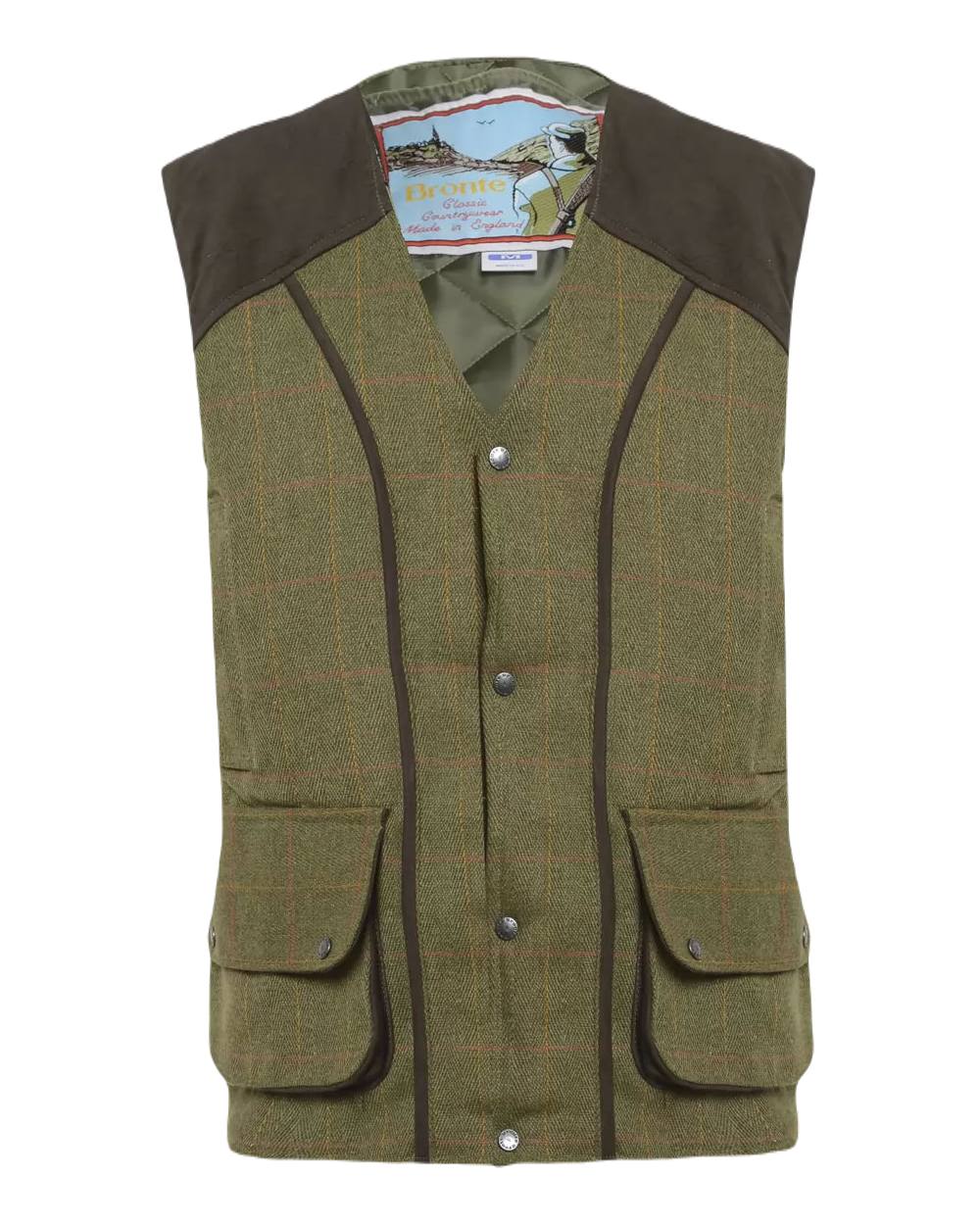 Bronte Derby Tweed Field Waistcoat