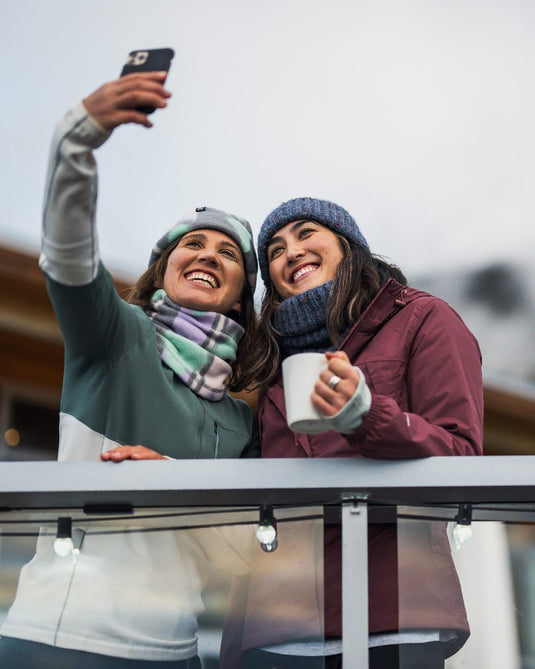 Buff Kim Knitted Fleece Neckwarmer