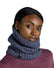 Buff Kim Knitted Fleece Neckwarmer