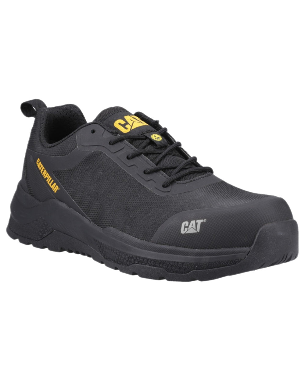 Caterpillar Mens Inductor Mesh Low Safety Trainers