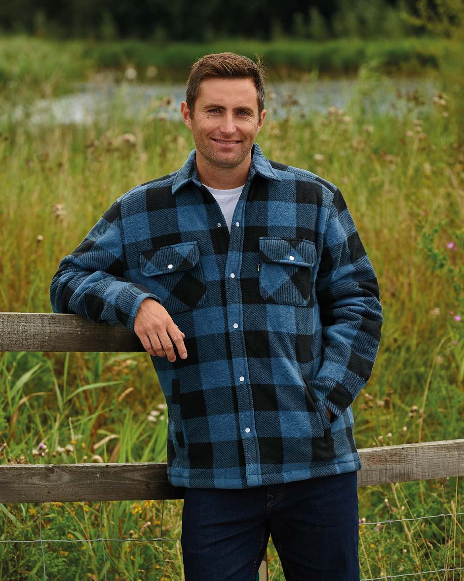 Fleece-Lined Winter Shirts, Lumberjack Shirts & Jackets