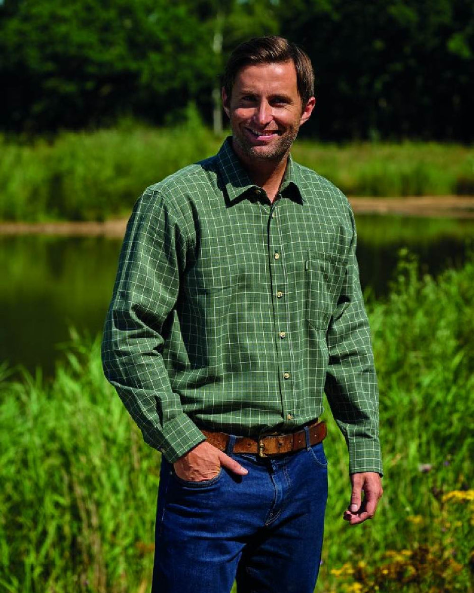 Long Sleeve Country Shirts | Tattersall, Checked, Tartan & Plain