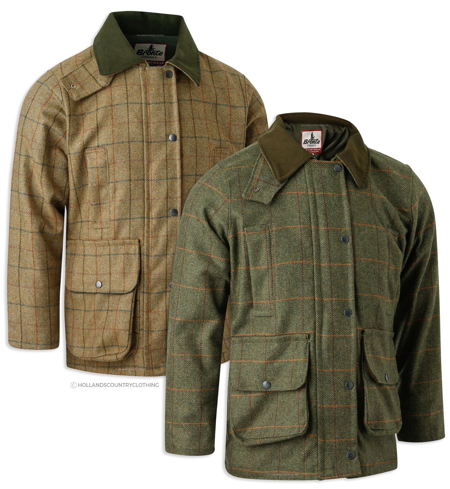 Bronte Ladies Crompton Tweed Field Coat