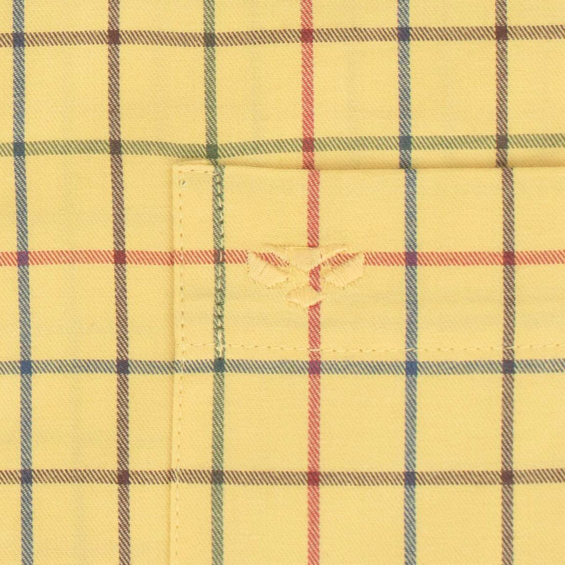 Hoggs of Fife Governor Tattersall Shirt | Classic Gold