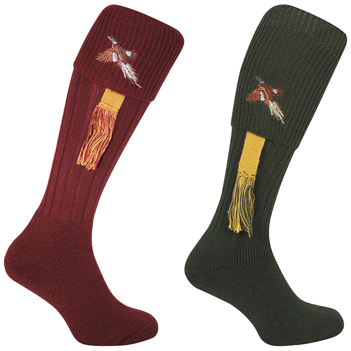 Jack Pyke Shooting Socks Pheasant