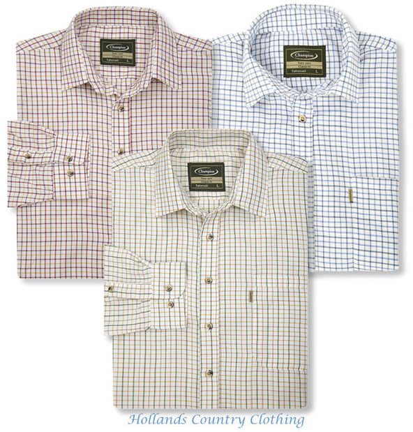 Long Sleeve Country Shirts | Tattersall, Checked, Tartan & Plain